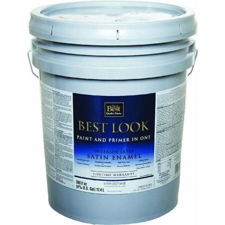 Worldwide Sourcing Best Look Interior Latex Satin Paint And Primer In ...