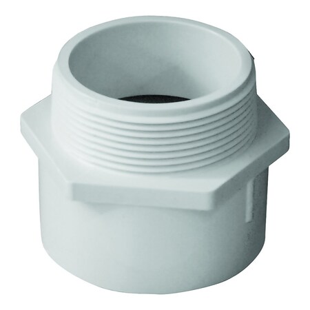 Genova Genova 300 Series 30420 Pipe Adapter, 2 in, Slip x MIP, PVC ...