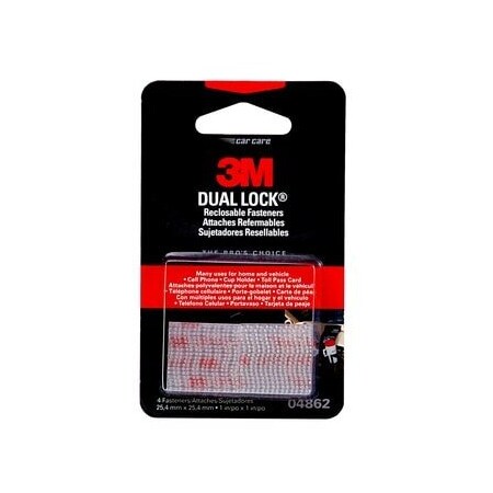 3M 1X1 Clr Lock Fastener 04862 | Zoro