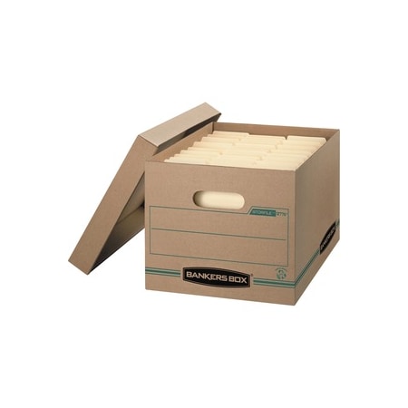Bankers Box Box, Stor/File, Basic, Ltr/Lgl FEL1277601 | Zoro