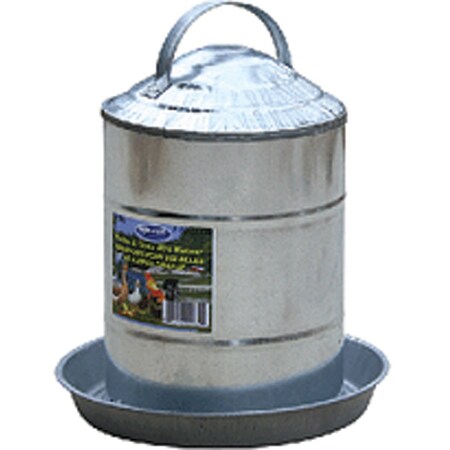 Millside Industries. Farm-Tuff Galvanized Poultry & Game Bird Waterer ...