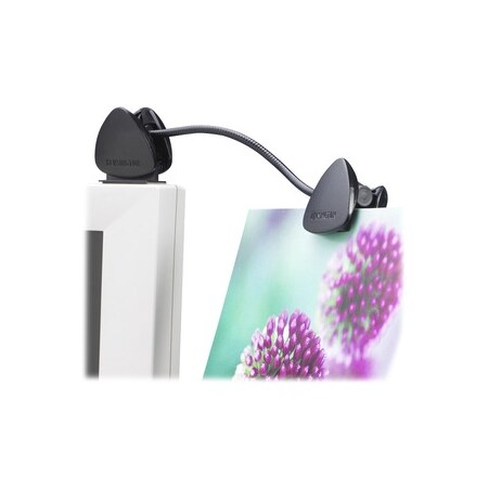 Desk Document Clip Kensington FlexClip Copyholder - Flexible Gooseneck ...