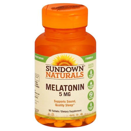 Sundown Naturals Sundown Melatonin 5Mg Tablets 461970 | Zoro