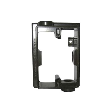 Teddico Bwf Electrical Box Hardware, 1 Gang, Die-Cast Metal, Outlet Box ...