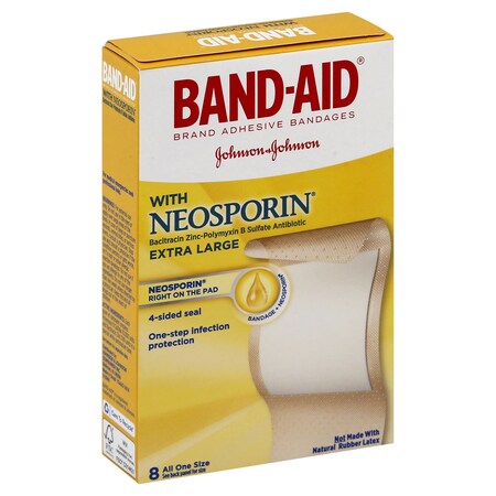 Band-Aid Extra Large Plus Antibiotic extra Large All One Size 280046 | Zoro