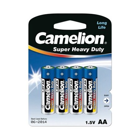 Cellmax AA SUPER HEAVY DUTY BLISTER OF 4 CM-R6P-BP4B | Zoro