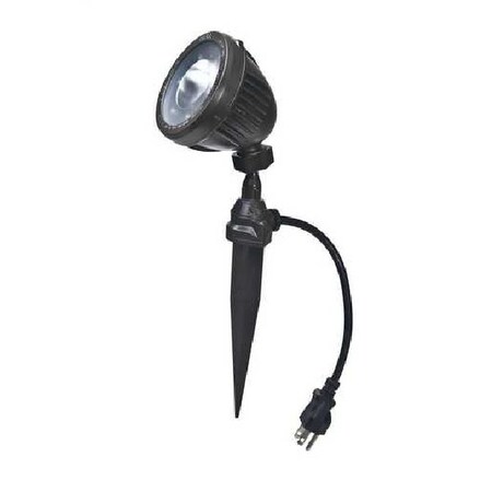 Hubbell Bell Bell Portable Spike Light, 120 V, 8.7 W, LED Lamp, Warm ...