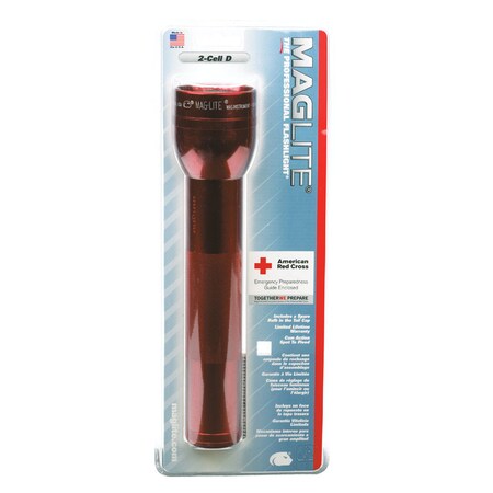 Mag Instrument Flashlight, D Battery, Alkaline Battery, Incandescent ...