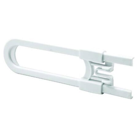 Prime-Line CABINET SLIDE LOCK PLASTIC S 4442 | Zoro