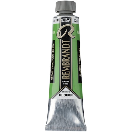 Royal Talens Rembrandt Oil Colour Paint 40ml-Cinnabar Green Medium ...