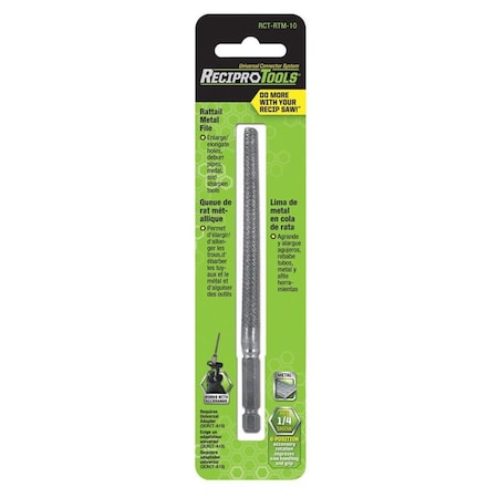 Jore RECIP RAT-TAIL FILE MTL DBCW-00421-10 | Zoro