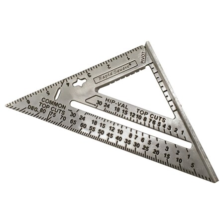 Kraft Tool Rapid Square, Aluminum, 7 in L SLRS45 | Zoro