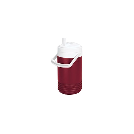 Igloo Legend Beverage Cooler, 1 gal Cooler, Flip Spigot, Plastic, Red ...