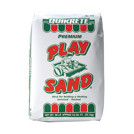 Quikrete Quikrete Play Sand, Granular, 50 lb Bag 111325 | Zoro