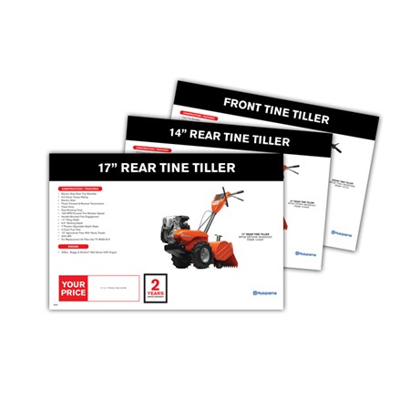 Retail First Husqvarna Fact Tags, 16PK TVHUOPEFT01 | Zoro