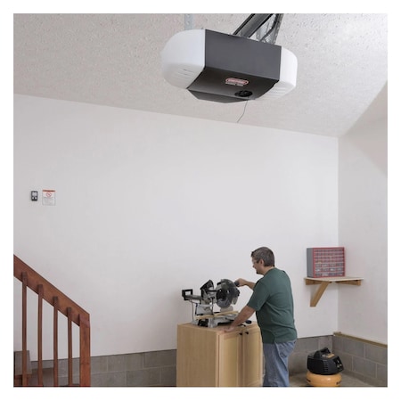 Genie Co Genie StealthDrive 7055-TKV Garage Door Opener with Battery ...