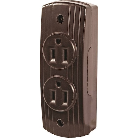 Eaton Wiring Devices Surface Mount Grounded Receptacle 542B-BOX | Zoro