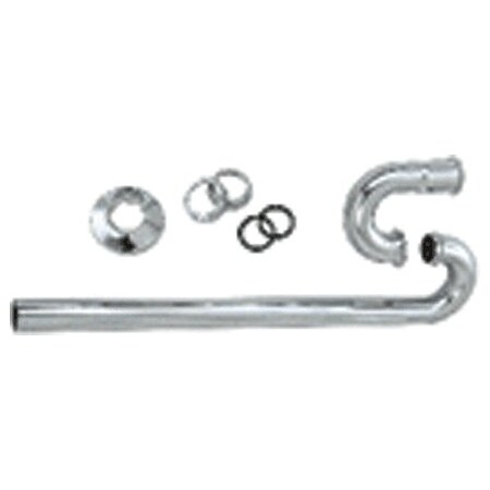 Ldr Industries 1-1/2 in. Chrome Plated Brass S-Type Kitchen Trap 1/Crd ...