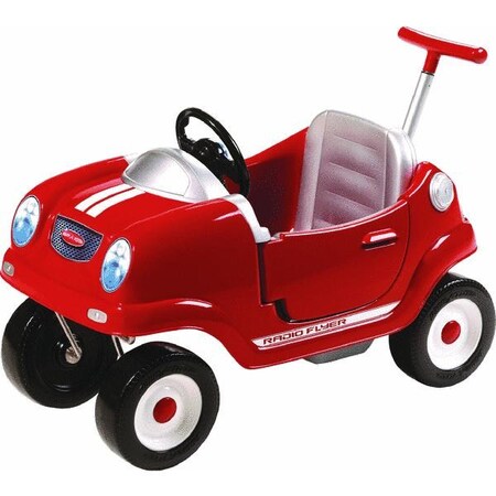 Radio Flyer Kids Ride In & Push Car 24025HNT | Zoro