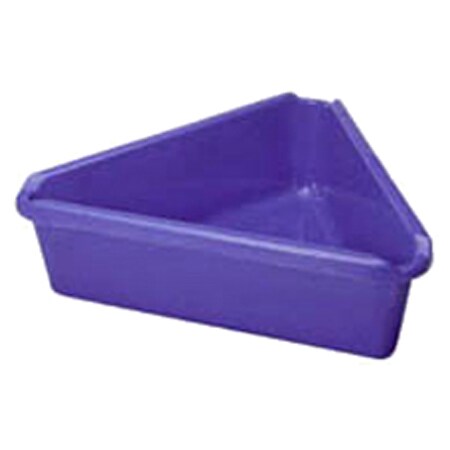 United Automotive 7.5 QT BLACK TRIANGLE DRAIN PAN 6375 | Zoro