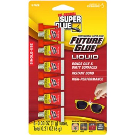 Super Glue Super Glue Liquid 6Pk 11710008 | Zoro