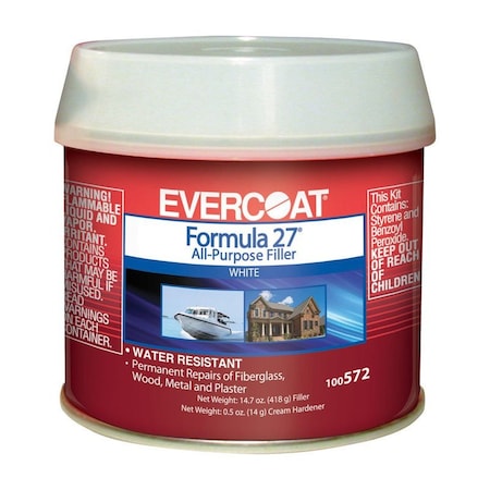 Evercoat All Purp Filler Wh 0.5Pt 100572 | Zoro