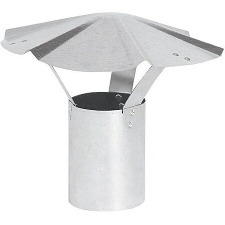 Imperial Mfg Roof Rain Cap Galv 8"30G GV0591-A | Zoro