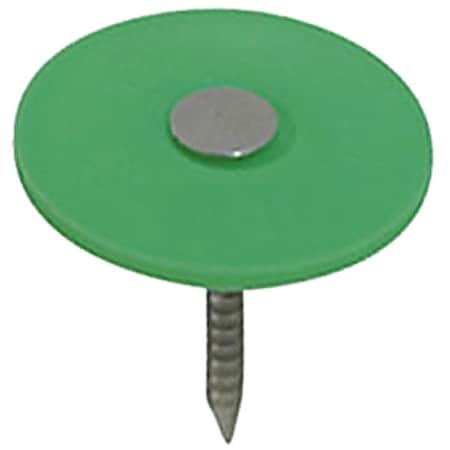 Pro-Fit Plastic Cap Nail 1"Rd 2M 0135053 | Zoro