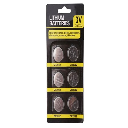 Diamond Visions Button Battery Silver 6Pk 01-3321 | Zoro