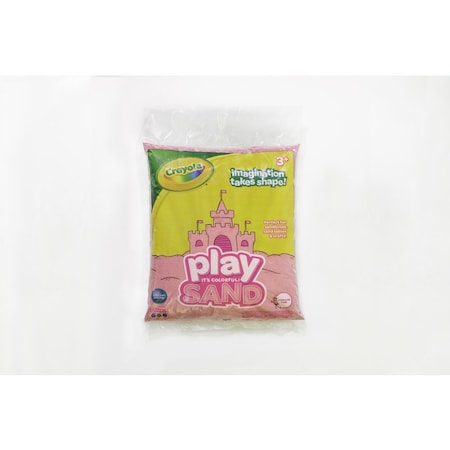Crayola Play Sand - Pink Dried Play Sand Pnk 20Lb 111420 | Zoro
