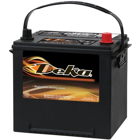 Deka Auto Battery 12V 550Cca 535MF | Zoro
