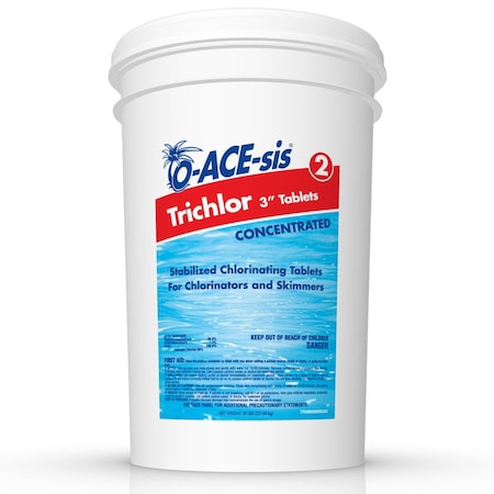 O-Ace-Sis Trichlor Tablets 3"50Lb TF008050050OAC | Zoro