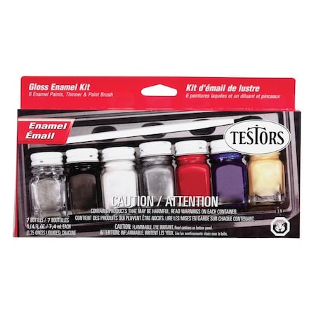 Testors Hobby Paint Kit Enamel 9115X | Zoro
