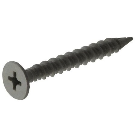 Hillman Self-Drilling Screw, #8 x 1-5/8 in, Ceramic Steel Wafer Head ...