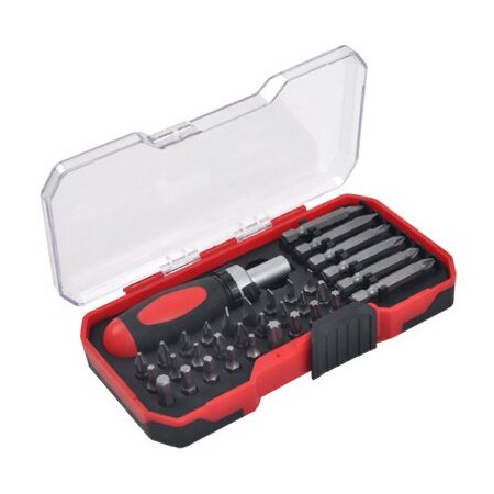 Apex Tool Group 34Pc Ratch Scre/Bit Set DR160116 | Zoro