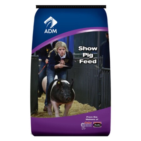 Adm Animal Nutrition 50 Lb Swine Show Feed 12368AGN24 | Zoro