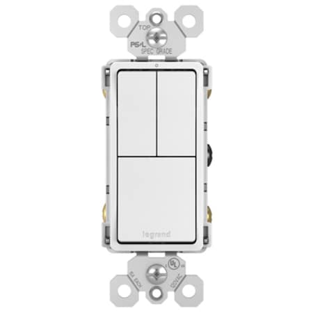 Pass & Seymour 15A Wht 3 Sp Switches RCD113WCC6 | Zoro