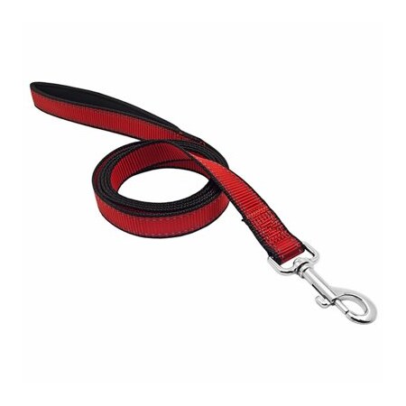 Westminster Pet Products Pe 1X6 Blk/Red Leash PE224005 | Zoro