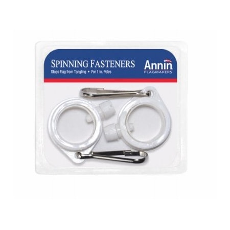 Annin Flagmakers 2Pk 1.25"Flag Pole Ring 286125 | Zoro