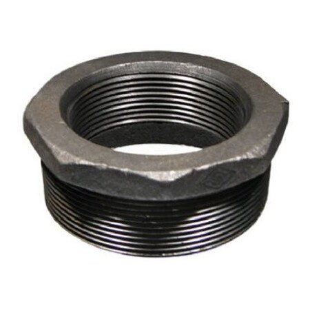 B & K 3X2 Blk Hex Bushing 521-908BC | Zoro