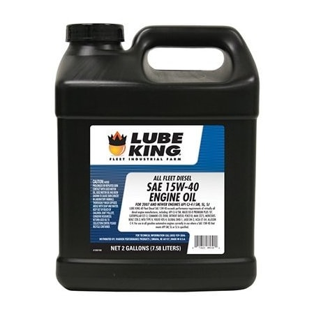Warren Distribution 2Gal 15W40 Fleet Oil LU015K2G | Zoro