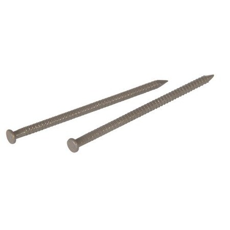 Hillman Common Nail, 1 in L, 2D, Steel, Tempered Finish, 6 PK 461668 | Zoro