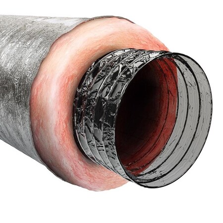 Imperial Mfg Group Usa Inc 6"X25' Slv Mea Air Duct MEA-0625-6 | Zoro