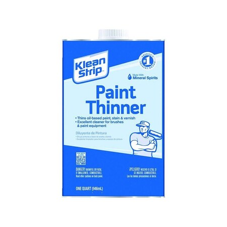 Klean-Strip Thinner Paint Ca Metal Can Qt QKPT94003CA | Zoro