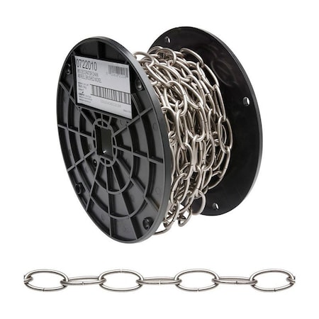 Campbell Chain & Fittings Chain Deco No10 Brsnic 40Ft Rl 0722010 | Zoro