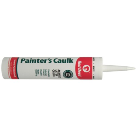 Red Devil Caulk Acry Pntr White 10.1Oz 0746 | Zoro