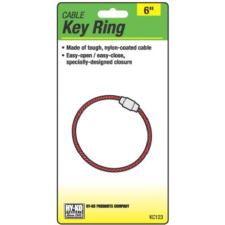 Hy-Ko Key Ring Cable Lock KC123 | Zoro