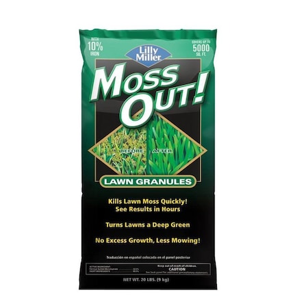 Moss Out! Moss Out Lawn Granules 20Lb 100099164 | Zoro