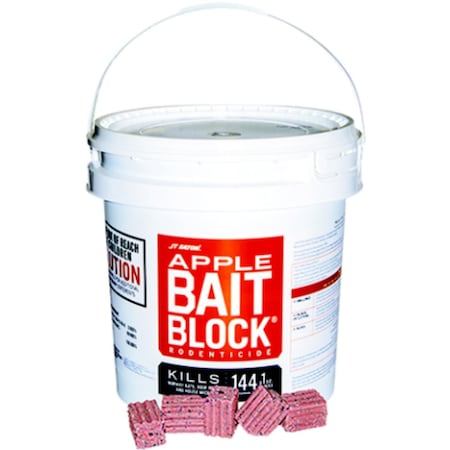 Jt Eaton Block Bait Rat/Mice Apple 9Lb 709AP | Zoro