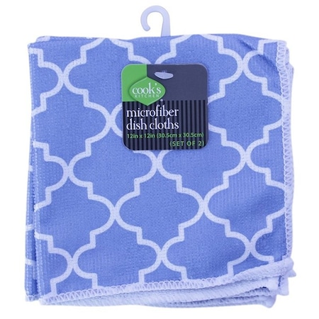 Cook'S Kitchen Cloths Dsh Mcfbr W/Prt 2Pc 1005 | Zoro